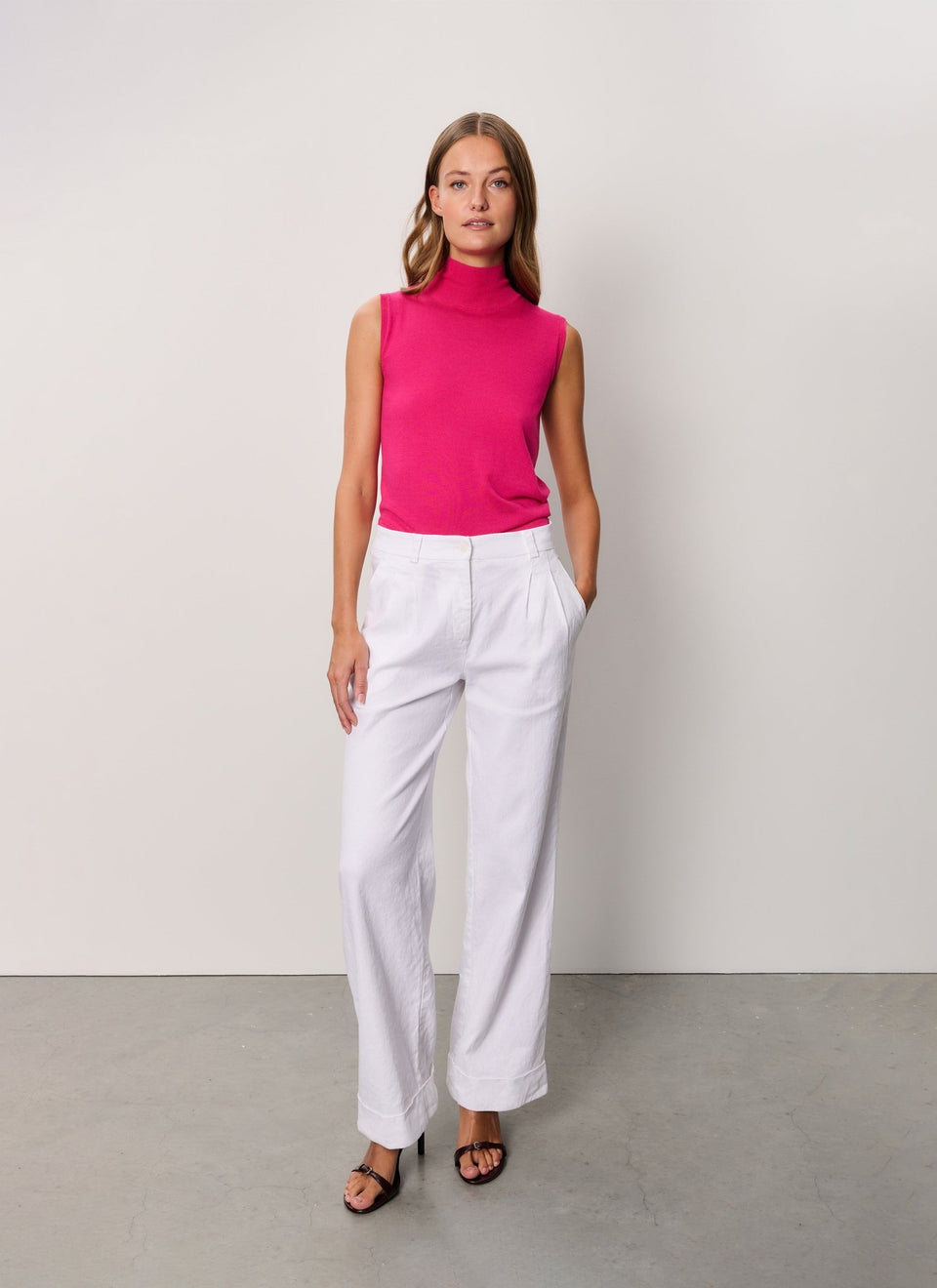 Pants | Cotton Linnen | Yoma | Off white | Japan TKY – JapanTKY